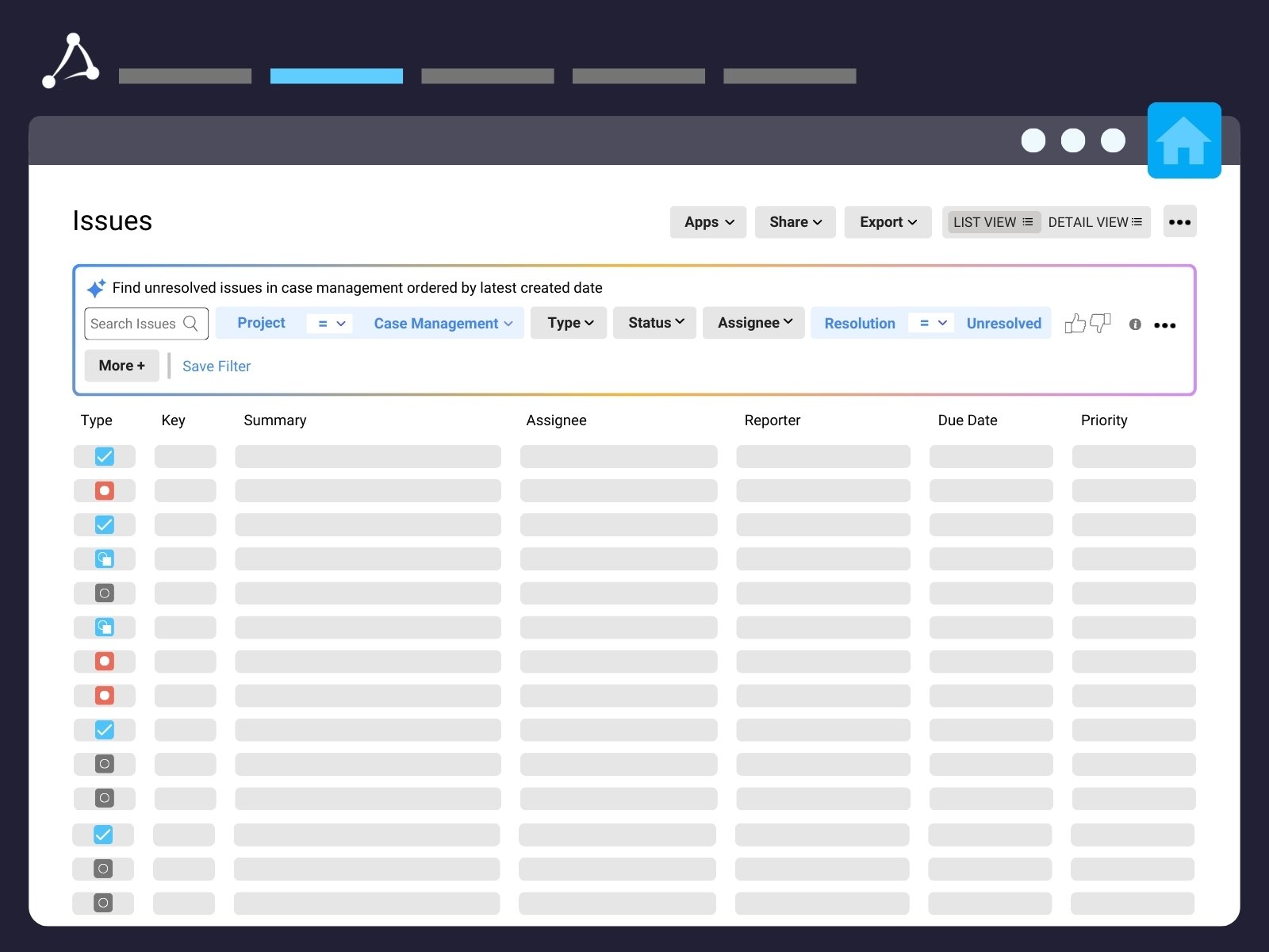 Agilence Case Management